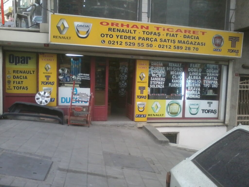Otomobil yedek parçaları Orhan Ticaret Renault Fiyat Tofaş Yedek Parça Satış Mağazası, İstanbul, foto