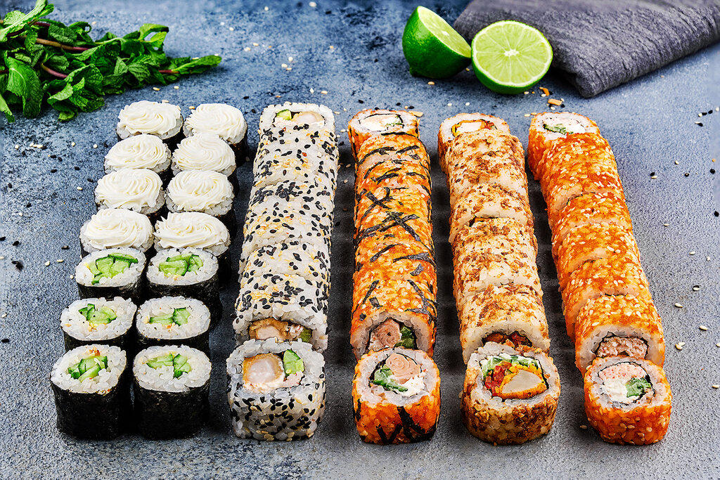 Suşi restoranı Ori Nori, Murino, foto