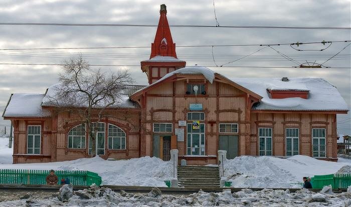 Tren garları Railway station, Sverdlovskaya oblastı, foto