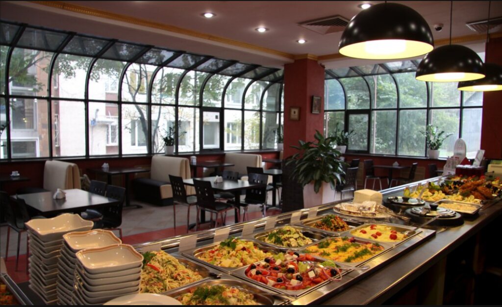 Kantin, yemekhane Absolut, Moskova, foto