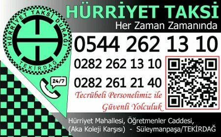 Taksi Hürriyet Taksi, Süleymanpaşa, foto