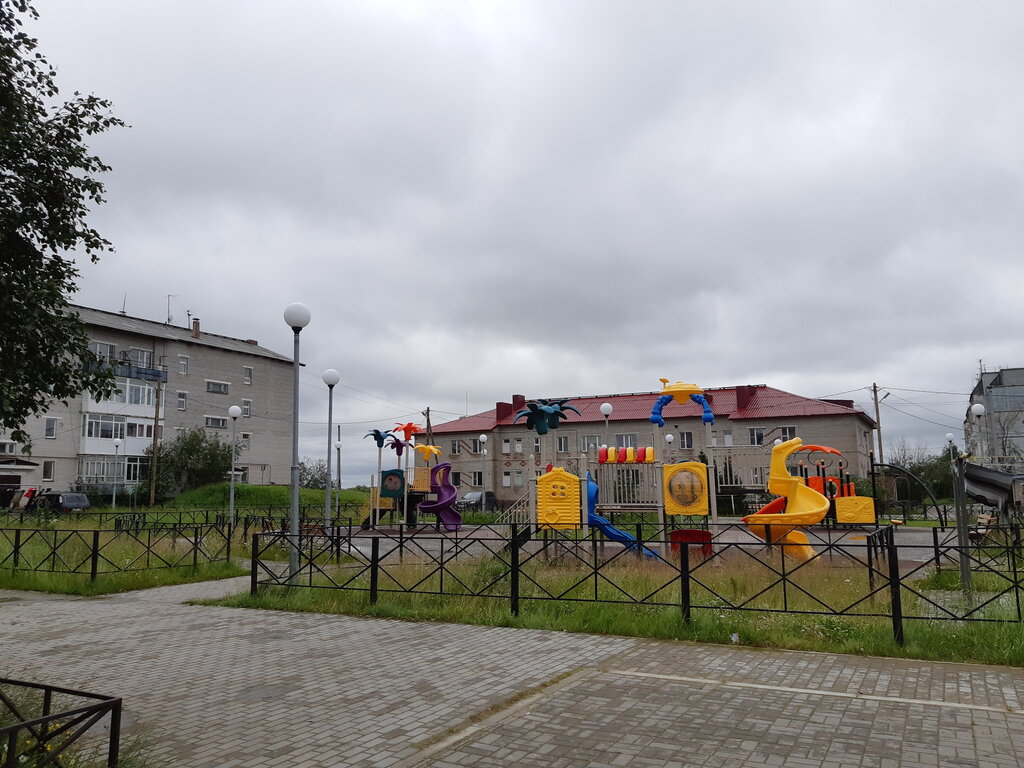 Oyun alanı Playground, Naryan‑Mar, foto