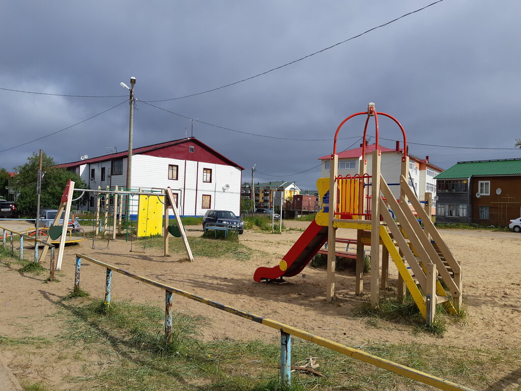 Oyun alanı Playground, Nenets özerk okrugu, foto