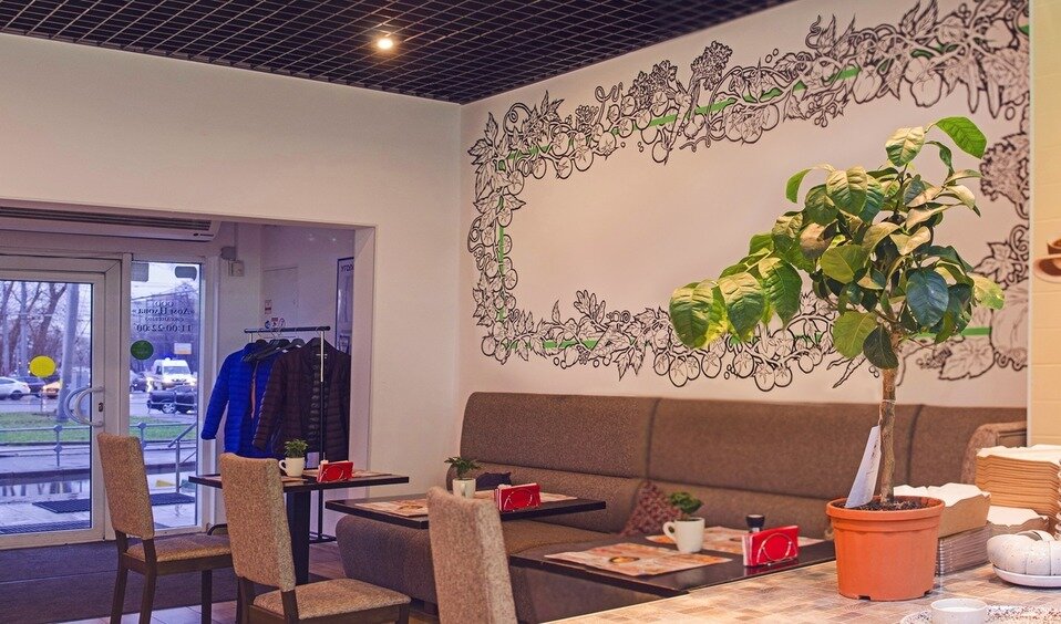 Kafe Pilaf House, Moskova, foto