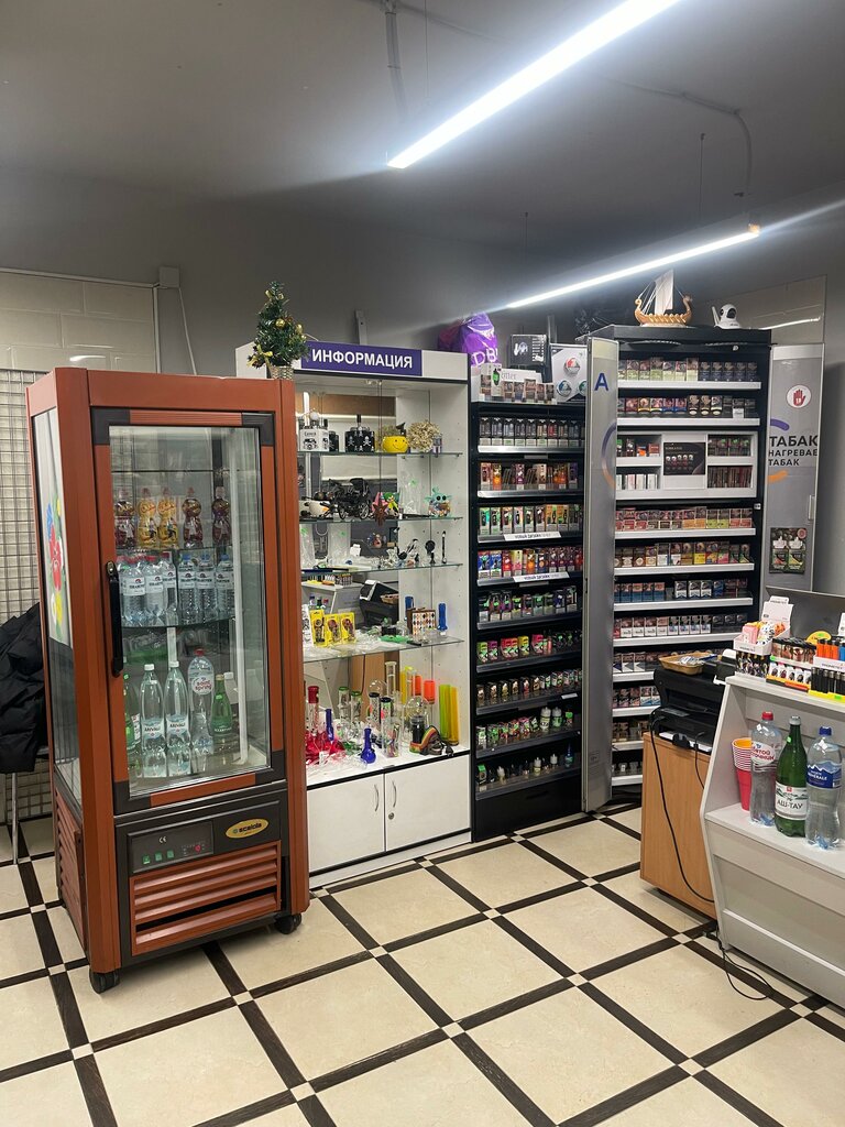 Tütün, sigara mağazaları Табак, Moskova, foto