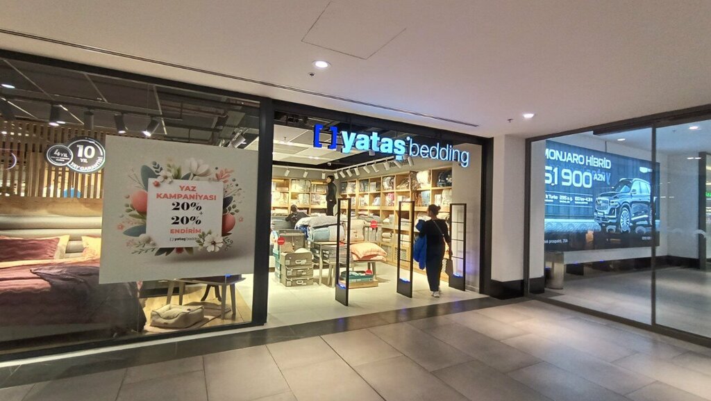 Ev tekstili mağazaları Yataş Bedding, Bakü, foto