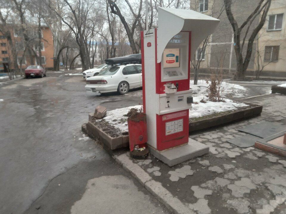 Ödeme terminali Qiwi, Almatı, foto