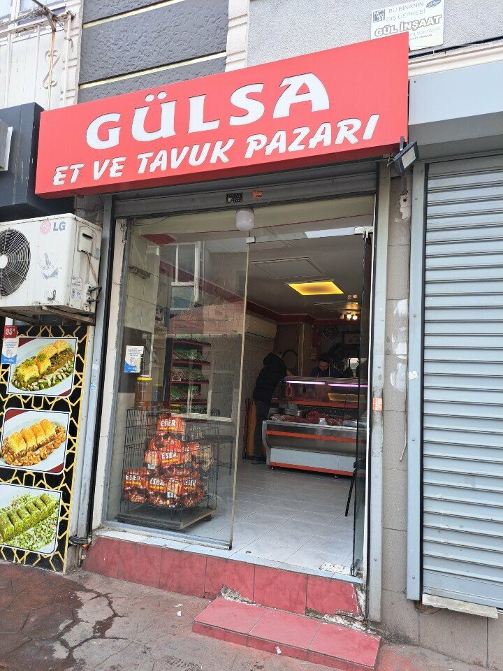 Kasap, şarküteri Gülsa Et ve Tavuk Pazarı, İstanbul, foto