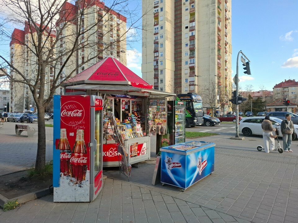 Gazete bayi Moj Kiosk, Novi Sad, foto