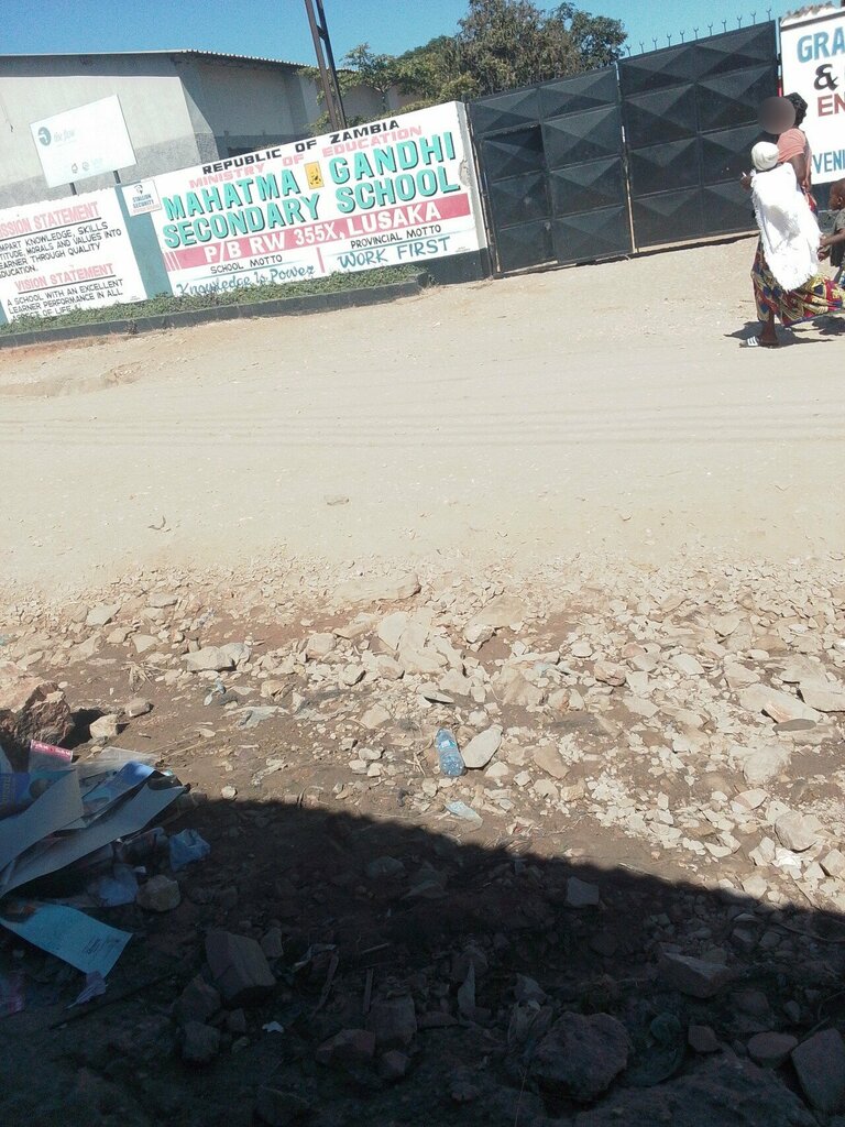 Ortaokul Mahati ma Ghandi scholl, Lusaka, foto