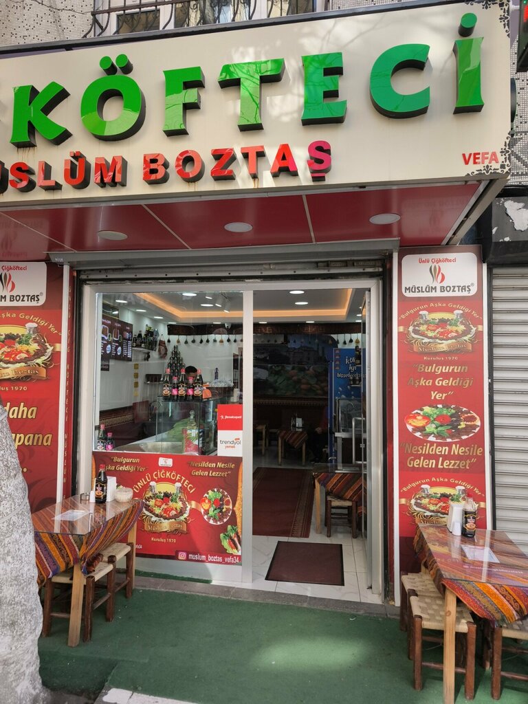 Fast food Çiğköfteci Müslüm Boztaş, İstanbul, foto