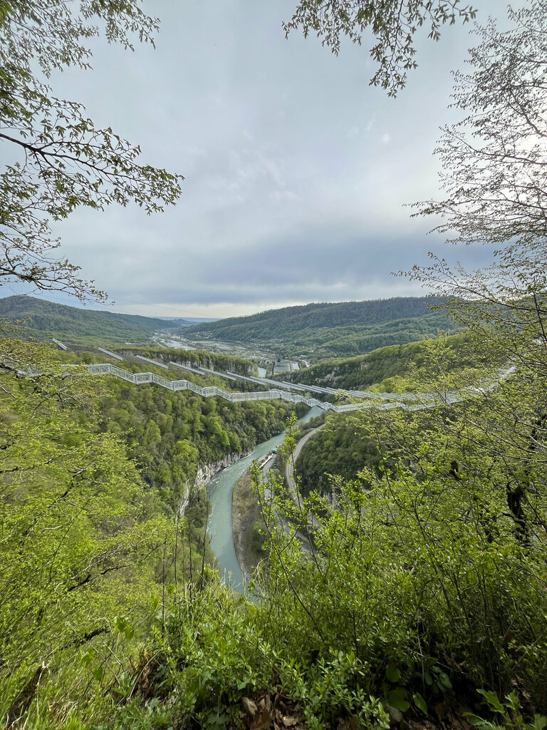 Seyir terası Observation deck, Soçi, foto