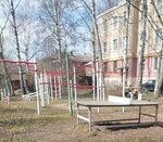 Sports ground (Ivanovo, mestechko Khutorovo), spor alanı  İvanovo'dan