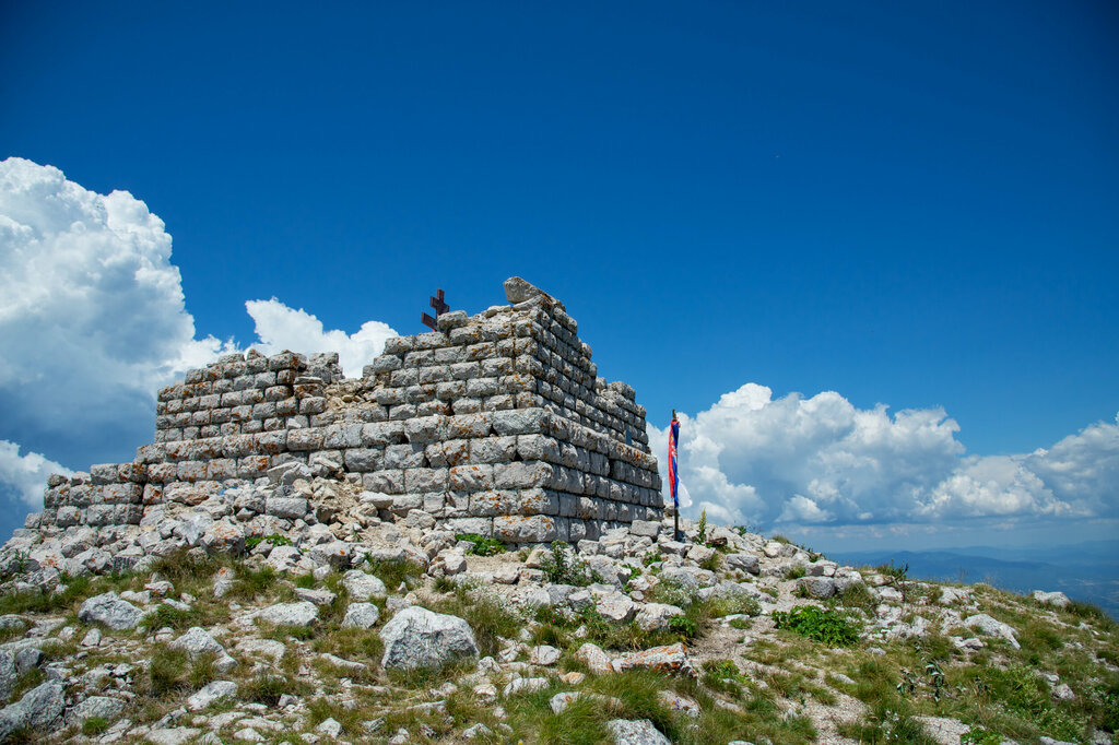 Dağ zirvesi гора Ртань, Dünya, foto