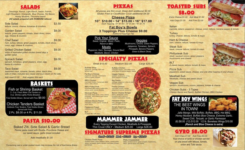 Pizzacılar Fat Boy's Pizza & Ice Cream, Ohio Eyaleti, foto