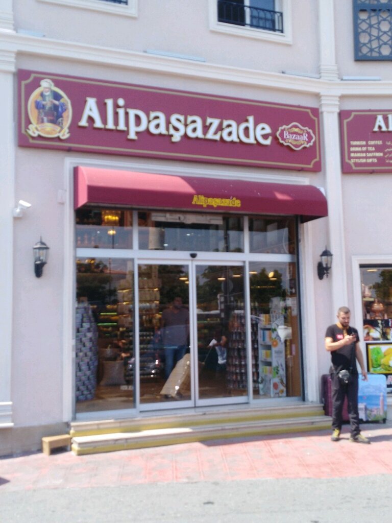 Pasta, şekerleme ve tatlı Alipaşazade Bazaar, İstanbul, foto