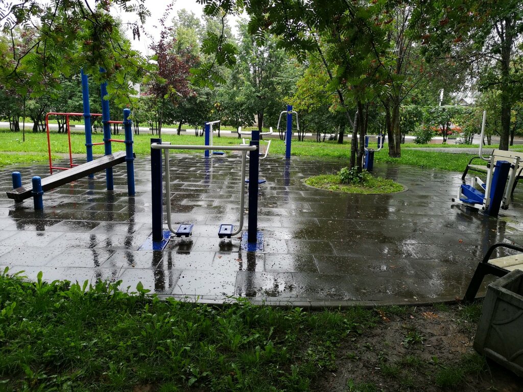 Spor alanı Спортплощадка, Mytişçi, foto