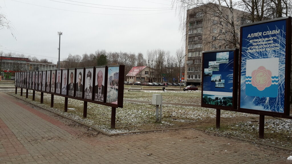 Turistik yerler Аллея славы, Desnogorsk, foto