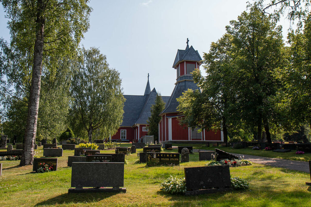 Katolik kiliseleri Iitin kirkko, Kymenlaakso, foto