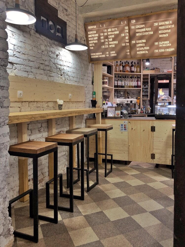 Kafe Pod Lestnicei, Saint‑Petersburg, foto