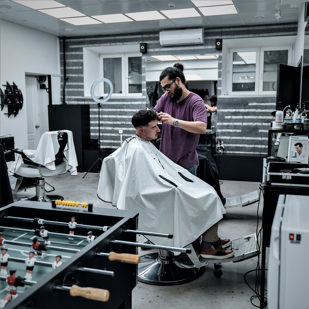 Berberler Barbershop Alaska, Moskova, foto