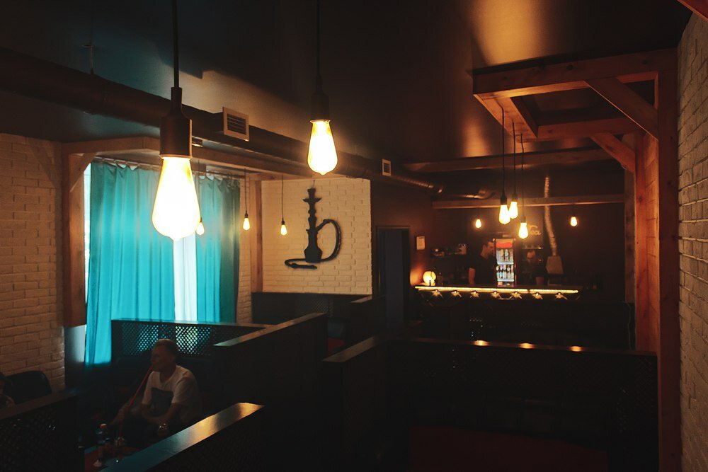 Nargile kafeler Euphoria, Tomsk, foto