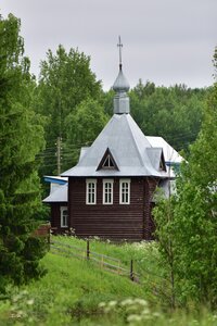 Chasovnya Grigoriya i Kassiana Avnezhskikh V Turovtse (Vologda Region, Mezhdurechenskiy munitsipalny okrug, posyolok Turovets), ortodoks kiliseleri  Vologodskaya oblastından
