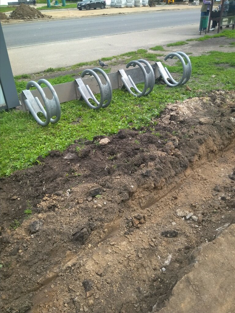 Bisiklet park yerleri Bicycle parking, Moskova, foto