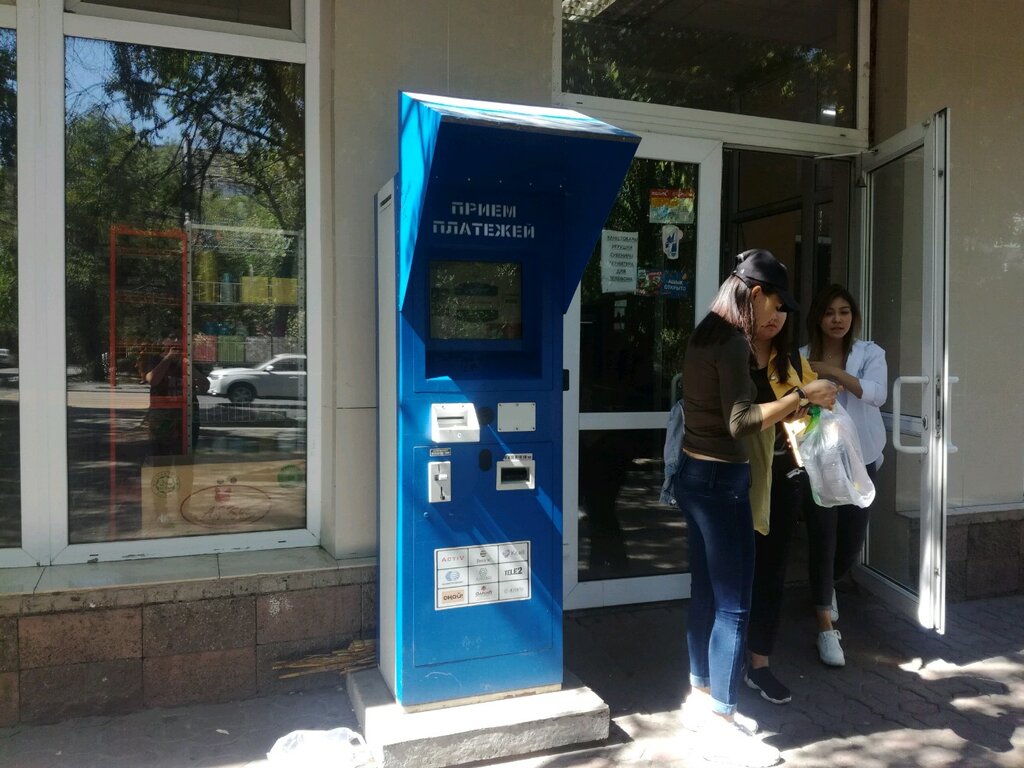 Ödeme terminali Qiwi, Almatı, foto