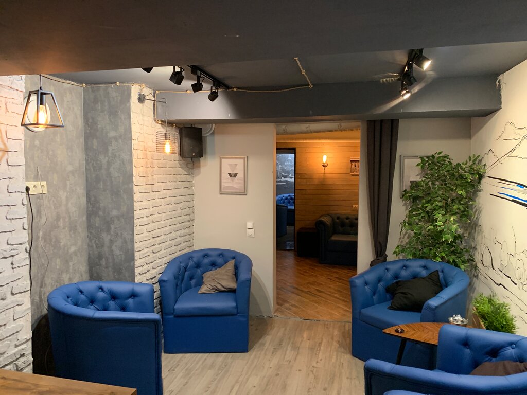 Nargile kafeler Mamontov Loft, Moskova, foto