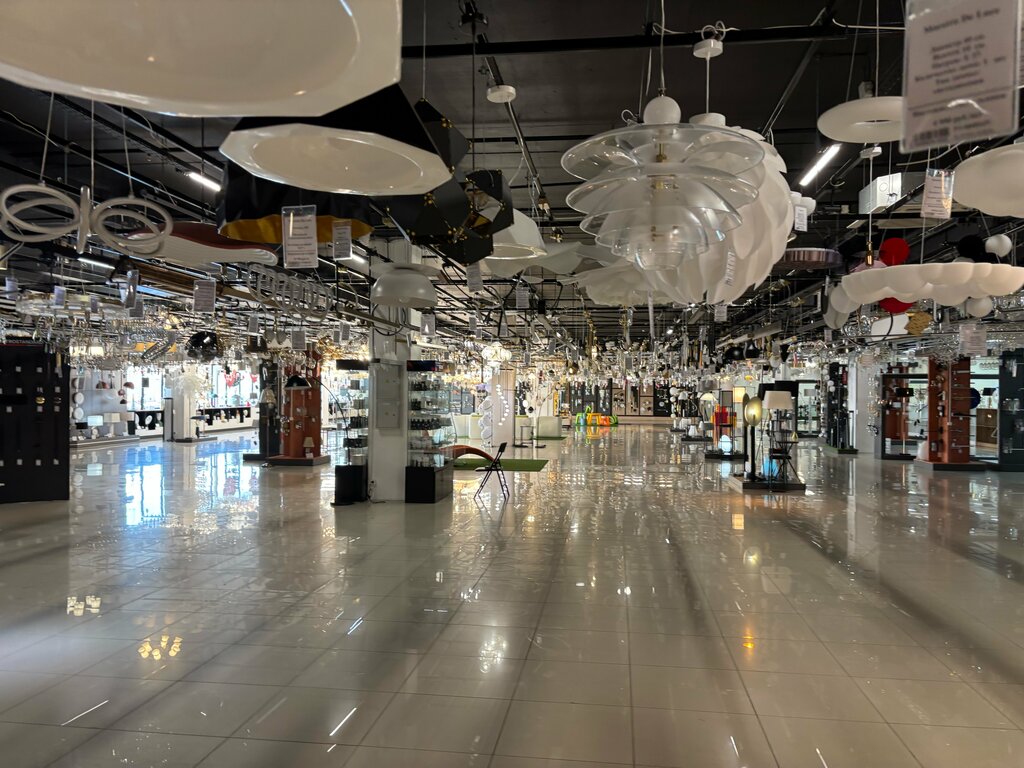 Lamba ve avize mağazaları Мир Света, Samara, foto