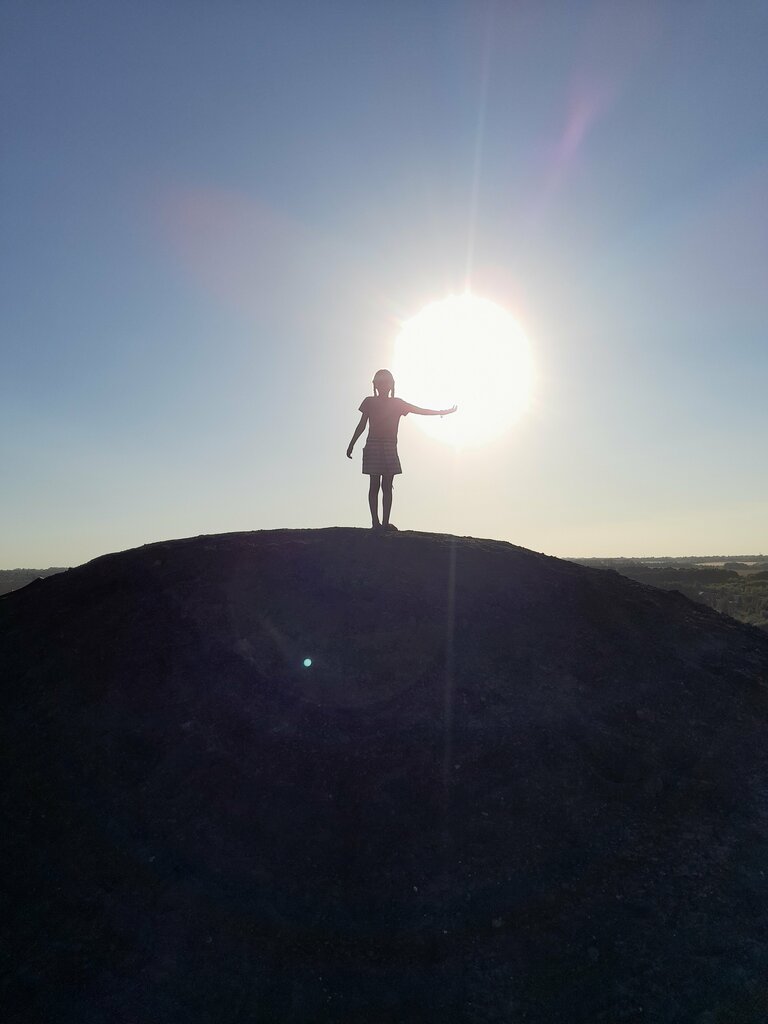 Dağ zirvesi Террикон шахты № 4, Tulskaya oblastı, foto