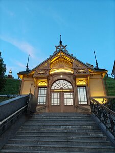 Кремлёвский фуникулёр (Nizhniy Novgorod, Kremlin), füniküler  Nijni Novgorod'dan
