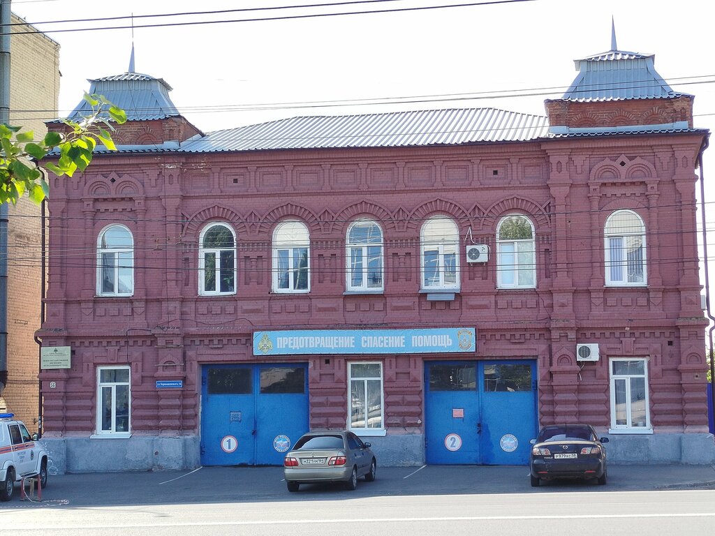 Turistik yerler Здание пожарного поста XIX в., Saratov, foto