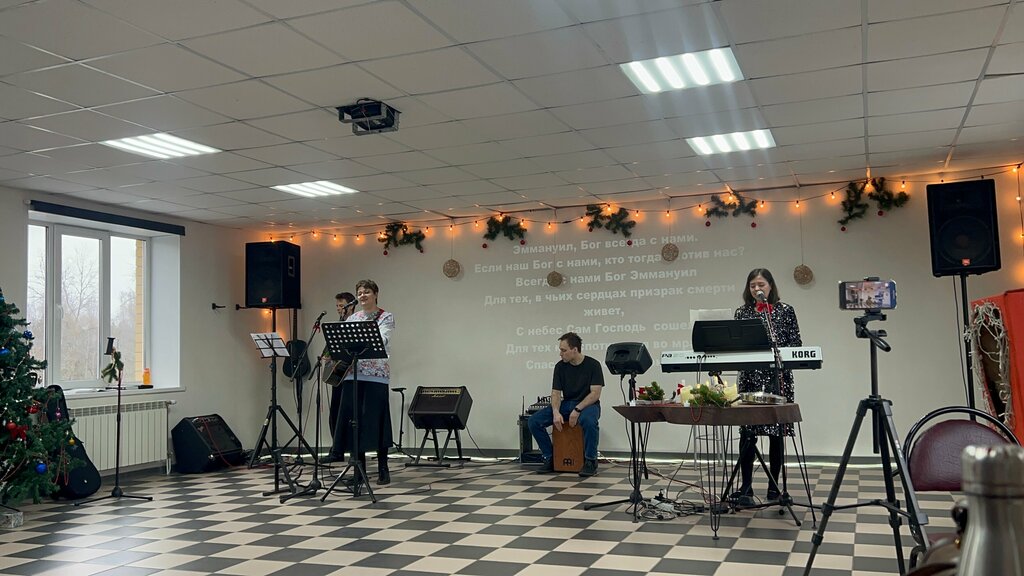 Protestan kilisesi Церковь Евангельских Христиан, Gus‑Hrustalny, foto