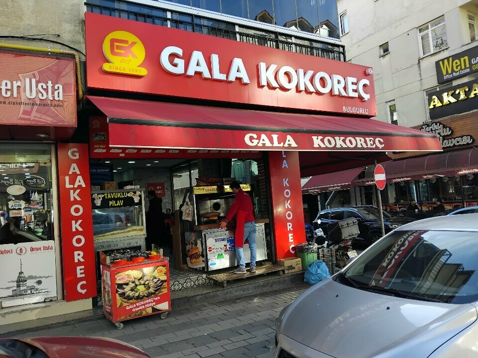 Fast food Gala Kokoreç, İstanbul, foto
