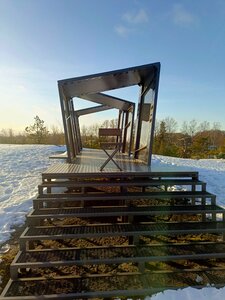 Кадр (Leningrad Region, Vyborgskiy District, Vysotsk), park, sokak heykeli  Visotsk'tan