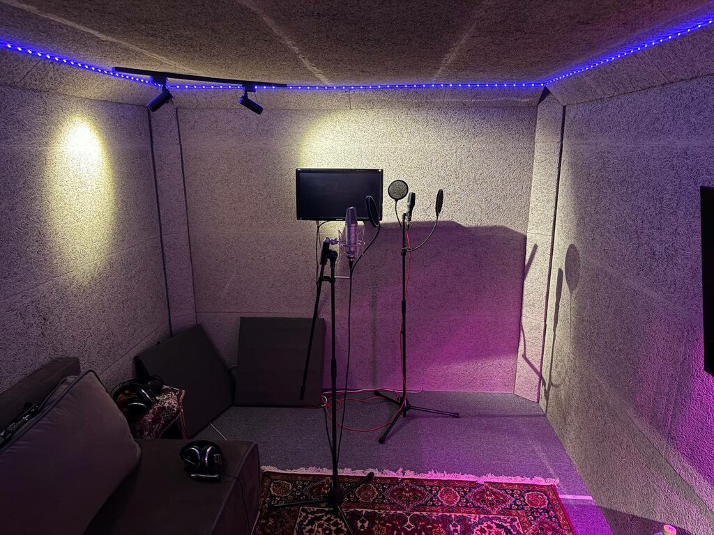 Ses kayıt stüdyoları New Moscow Studio, Moskova, foto