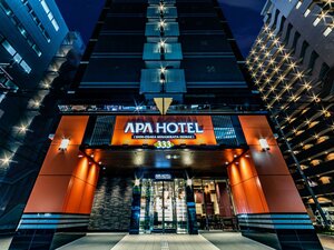 Apa Hotel Shin Osaka Minamikata Ekimae (Osaka Prefecture, 3-10-5 Nishinakajima), otel  Osaka'dan