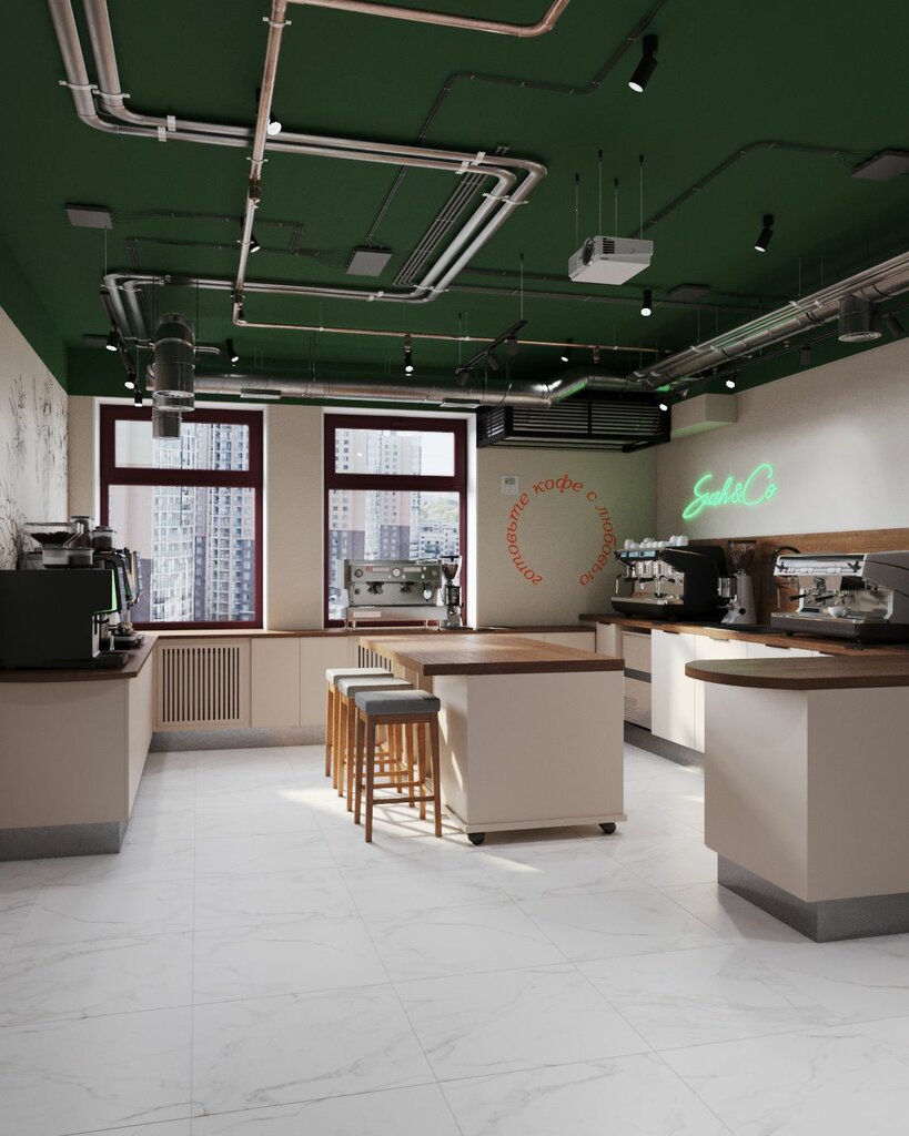 Yönetim ofisi Sush&Co - coffee for HoReCa, Moskova, foto