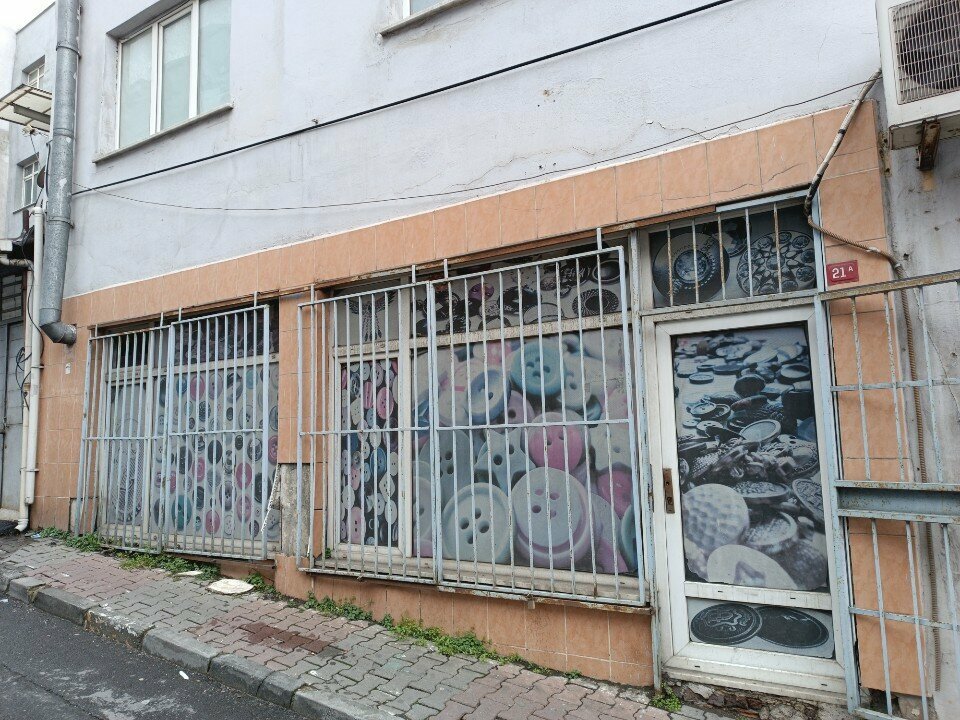 Tekstil ekipmanları Bariş Düğme Toka, İstanbul, foto