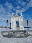 Aleksandra Nevskogo v Dobryanke Chapel (Perm Territory, Dobryanka, istoricheskiy rayon Tsentr), şapel, haç anıtı  Dobrianka'dan