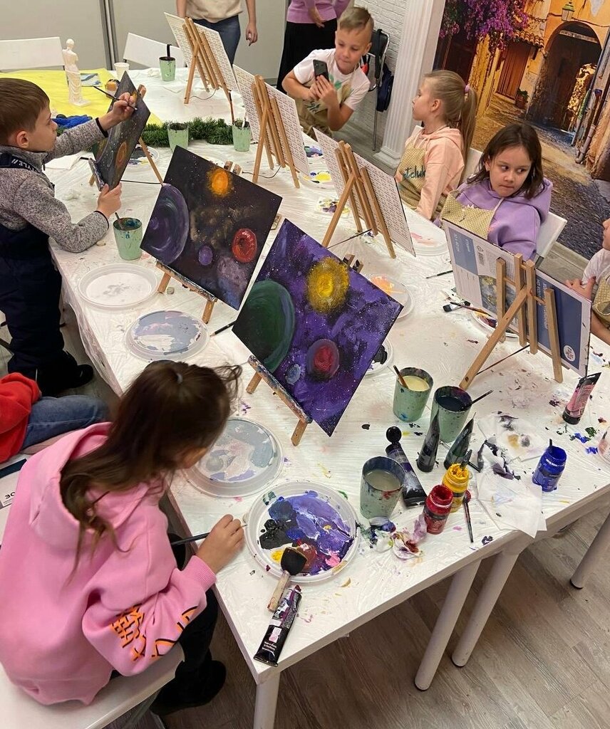 Sanat okulları Magic Art Club, Moskova, foto