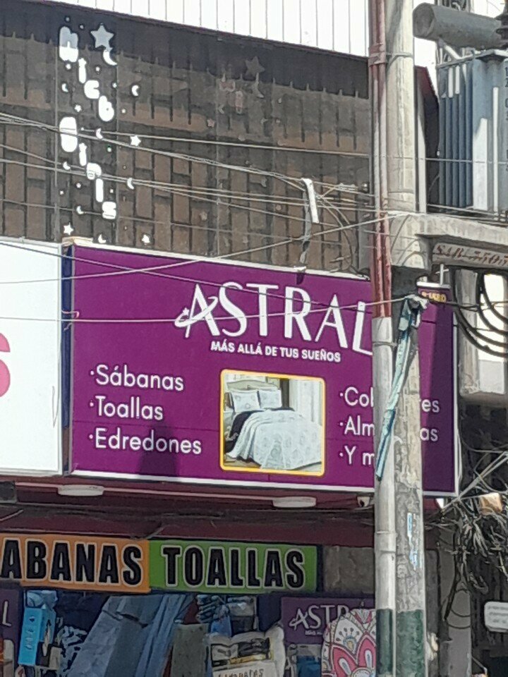 Ev tekstili mağazaları Astral, Lima, foto