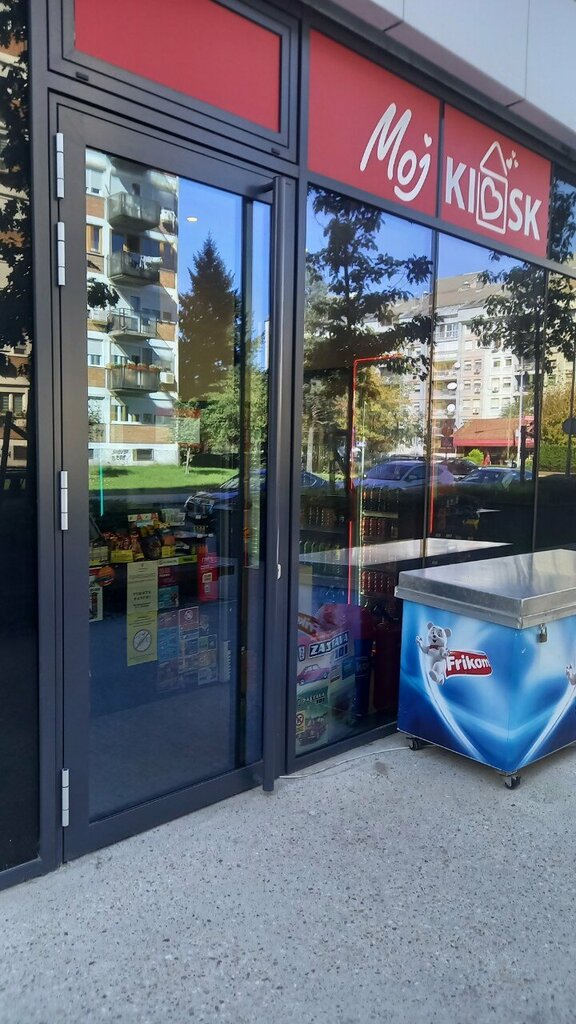 Market Moj kiosk, Belgrad, foto