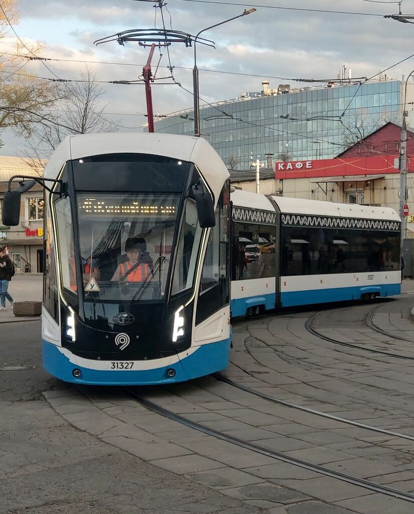 Tramvay garajları Московский метрополитен, трамвайное депо имени И.В. Русакова, Moskova, foto