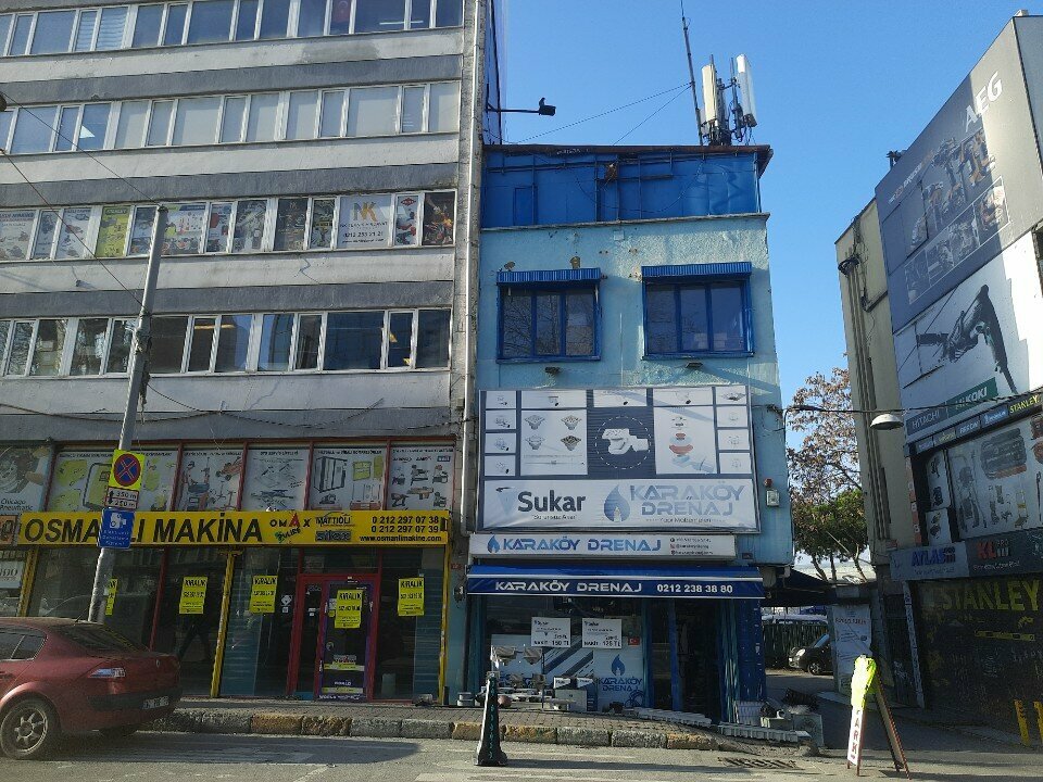 Yapı mağazası Karaköy Drenaj, İstanbul, foto