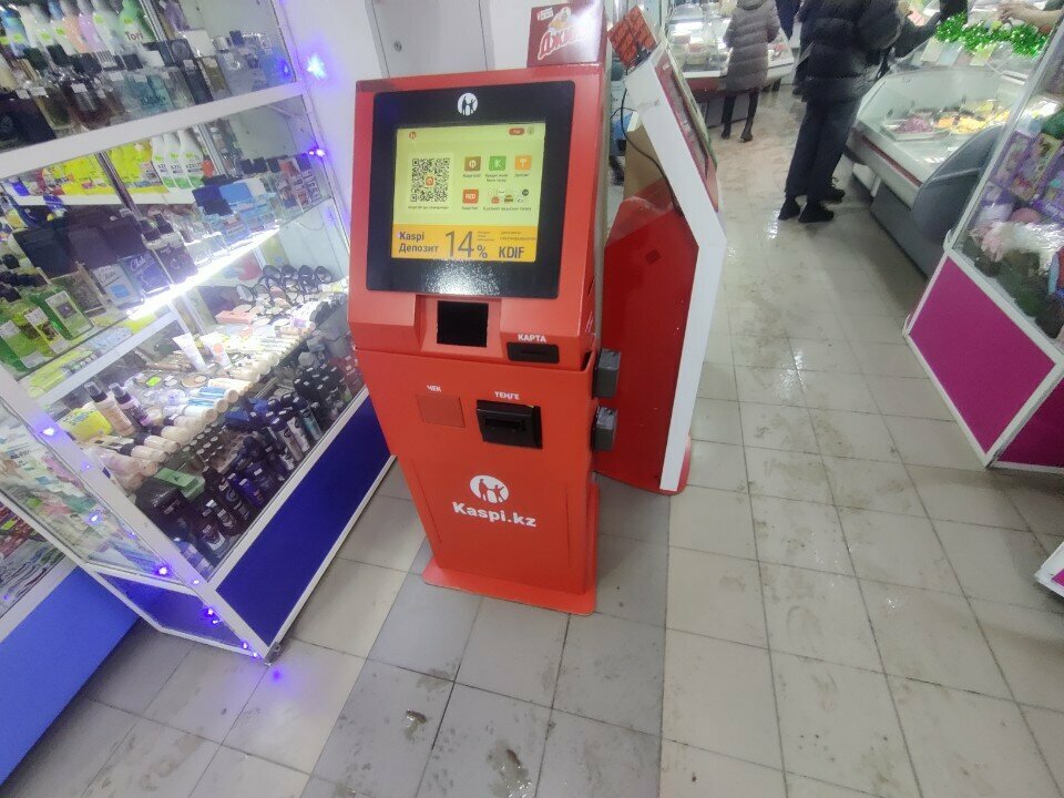 Ödeme terminali Kaspi Bank, Pavlodar, foto