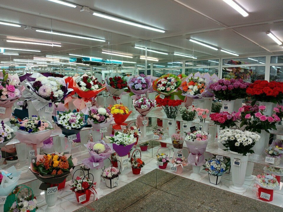 Çiçekçiler Ленцветторг, Cherepovets, foto