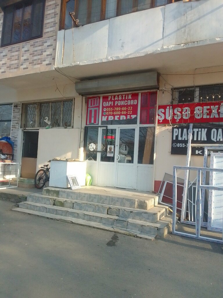 Vitray firmaları Plastik qapı pəncərə, Mingeçevir, foto
